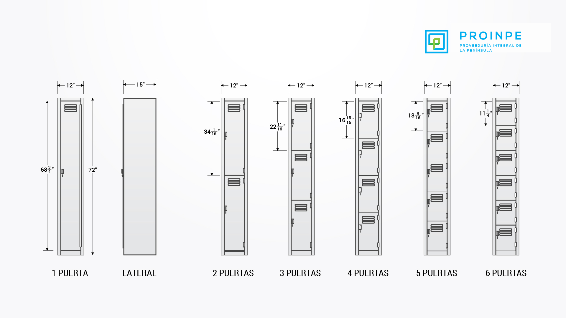 LOCKERS METALICOS – PROINPE